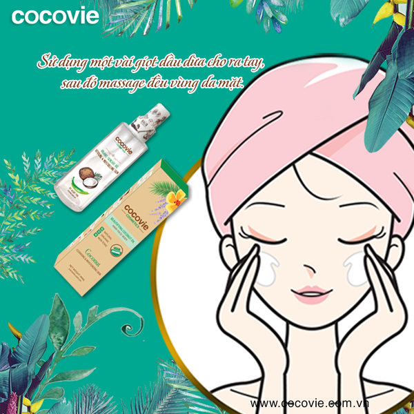 Giải cứu da khô ráp khi dùng điều hòa với Cocovie Shop