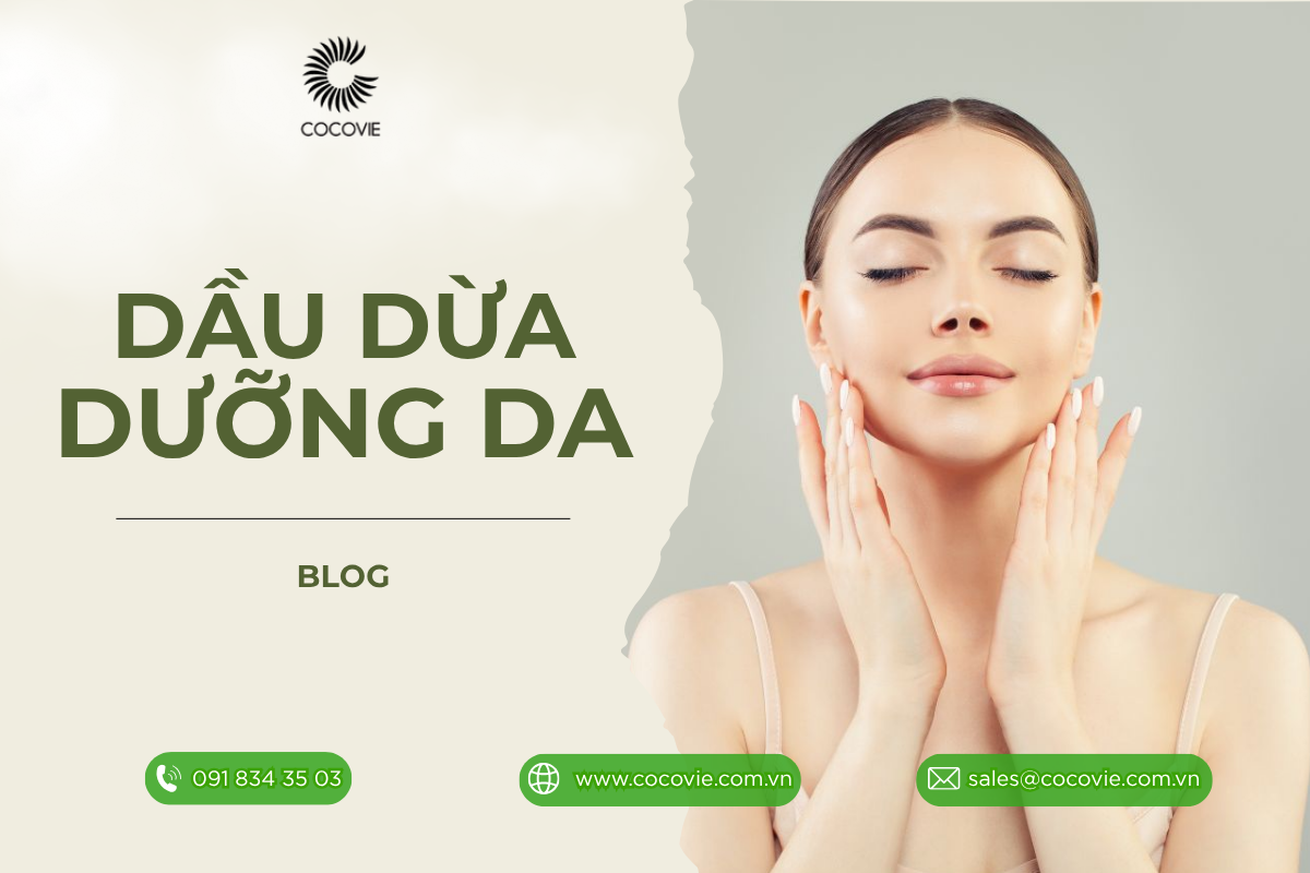 Cách tận dụng dầu dừa dưỡng da trắng mịn sáng lên mỗi ngày