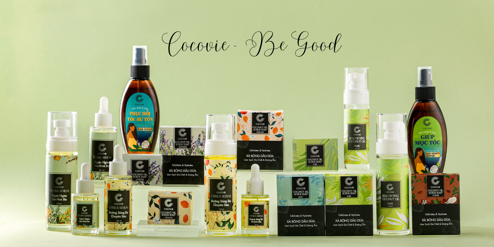 Tinh dầu dừa nguyên chất Cocovie đạt chứng nhận organic USDA